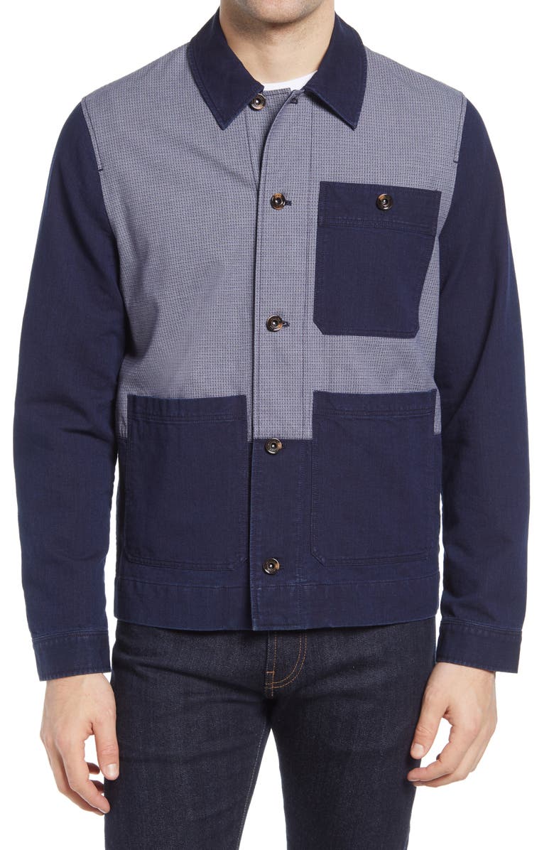 Ted Baker London Handal Mixed Media Jacket | Nordstromrack