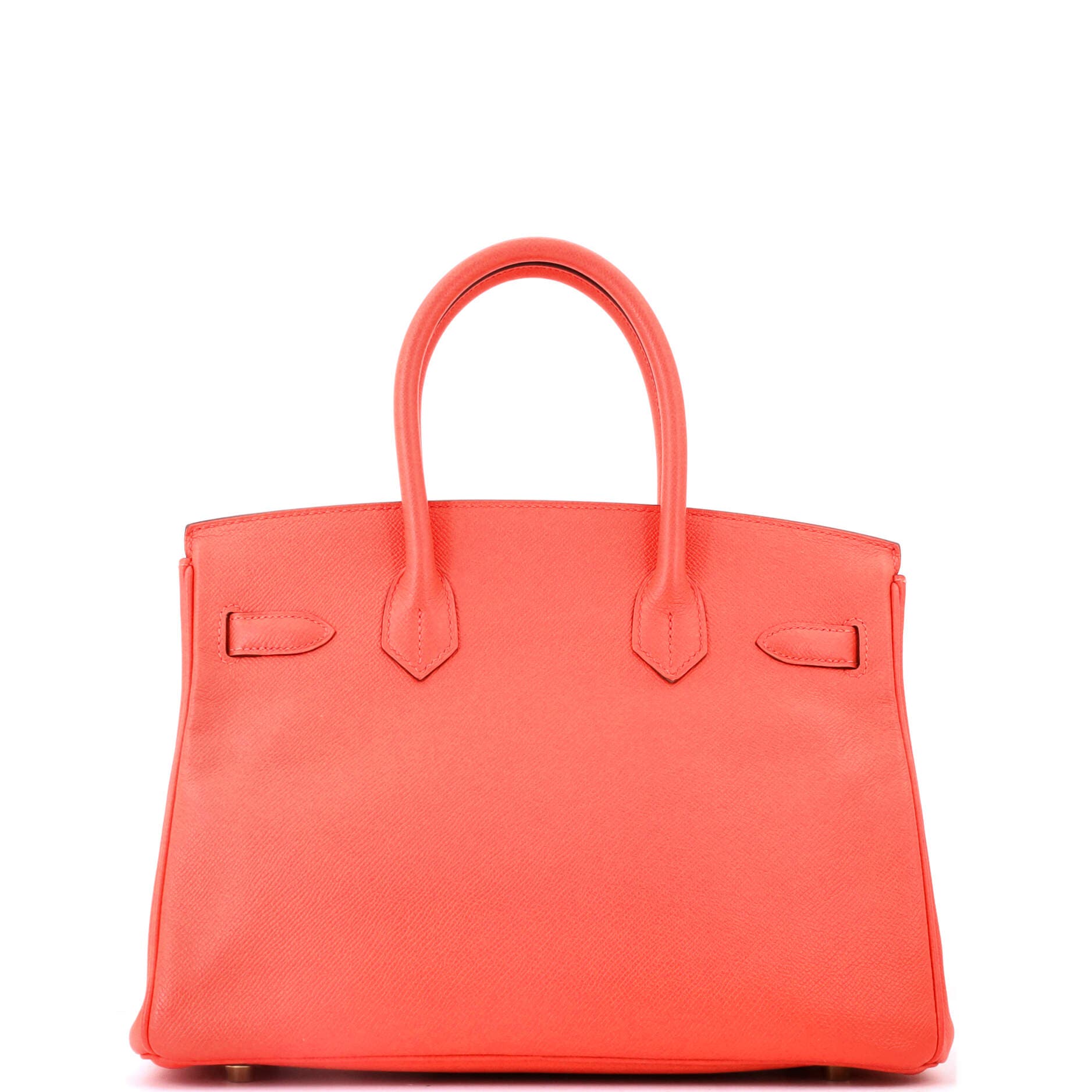 Birkin Handbag Red Epsom with Gold Hardware 30 (Women) | Nordstrom
