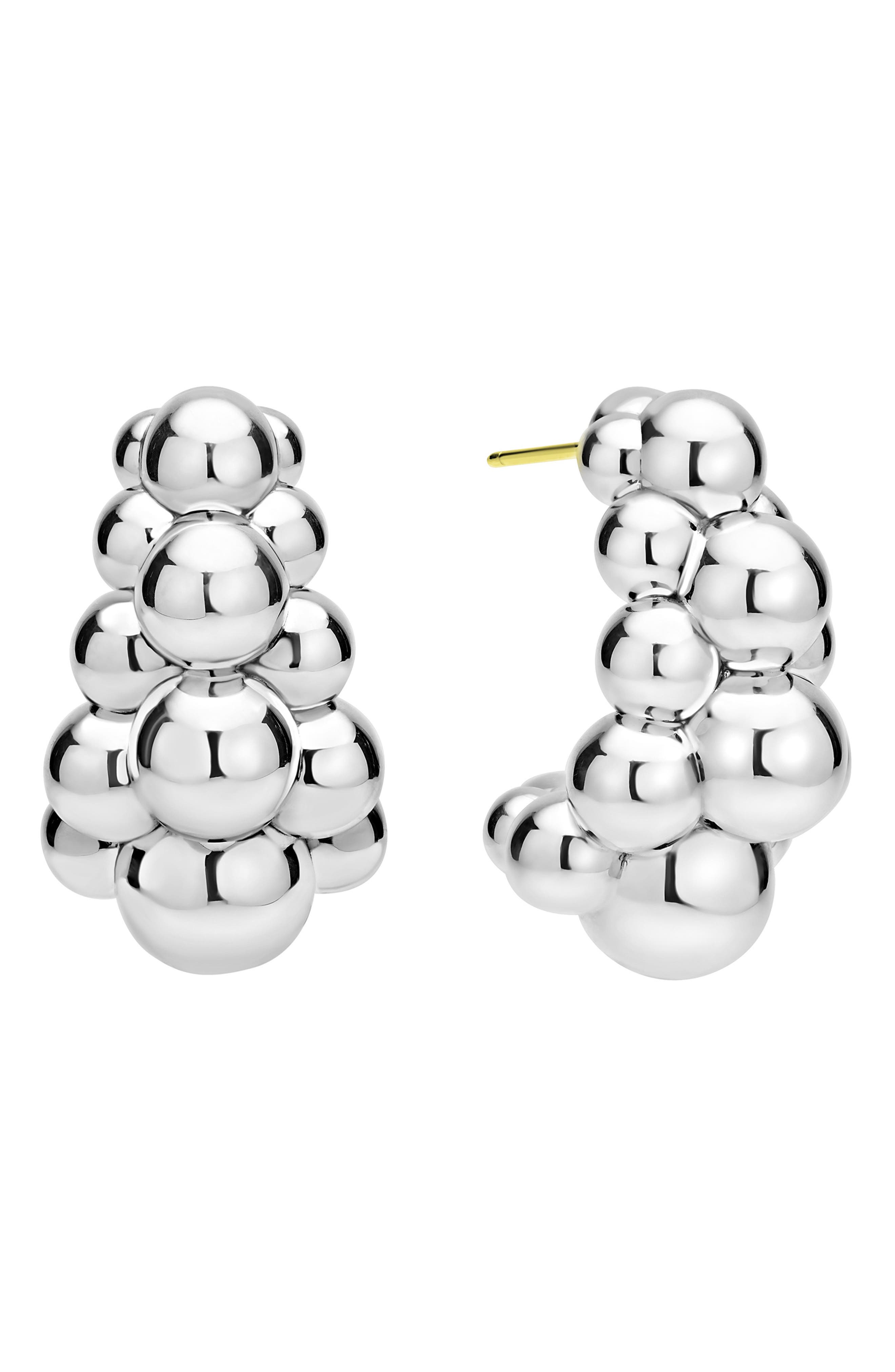 LAGOS Caviar Bubbly Hoop Earrings | Nordstrom