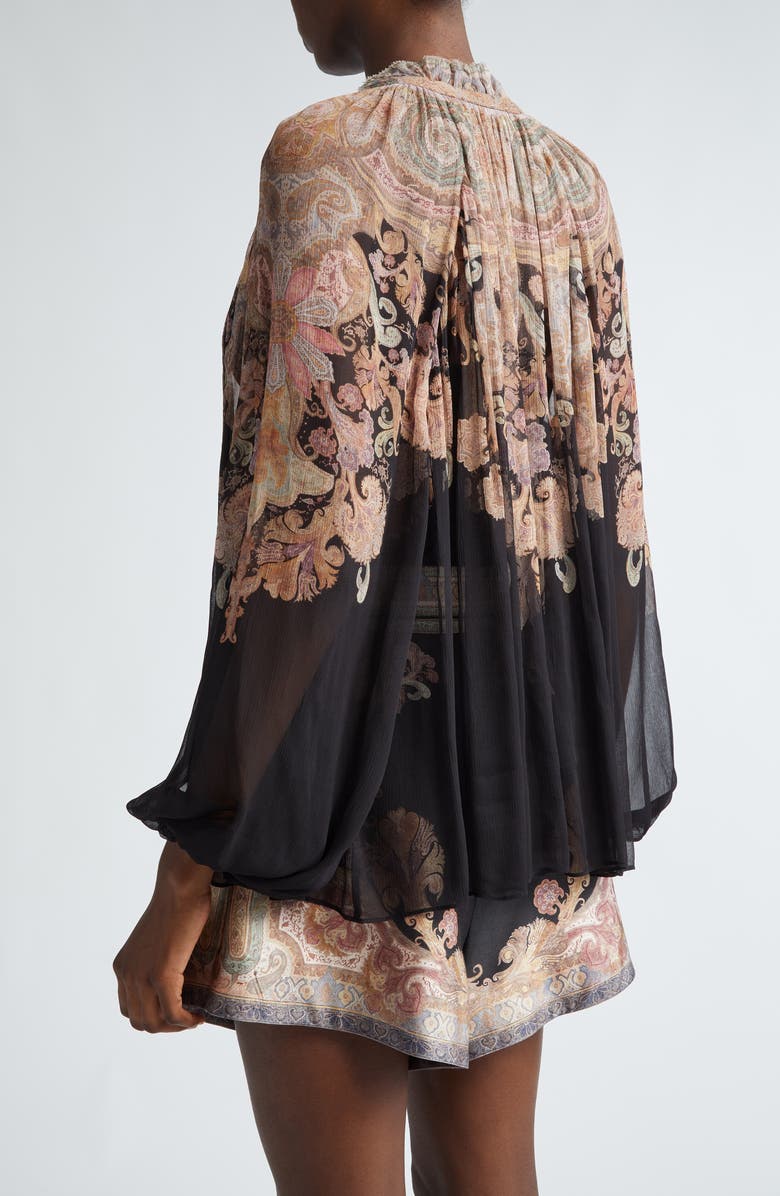 Zimmermann Illustration Floral Paisley Top | Nordstromrack