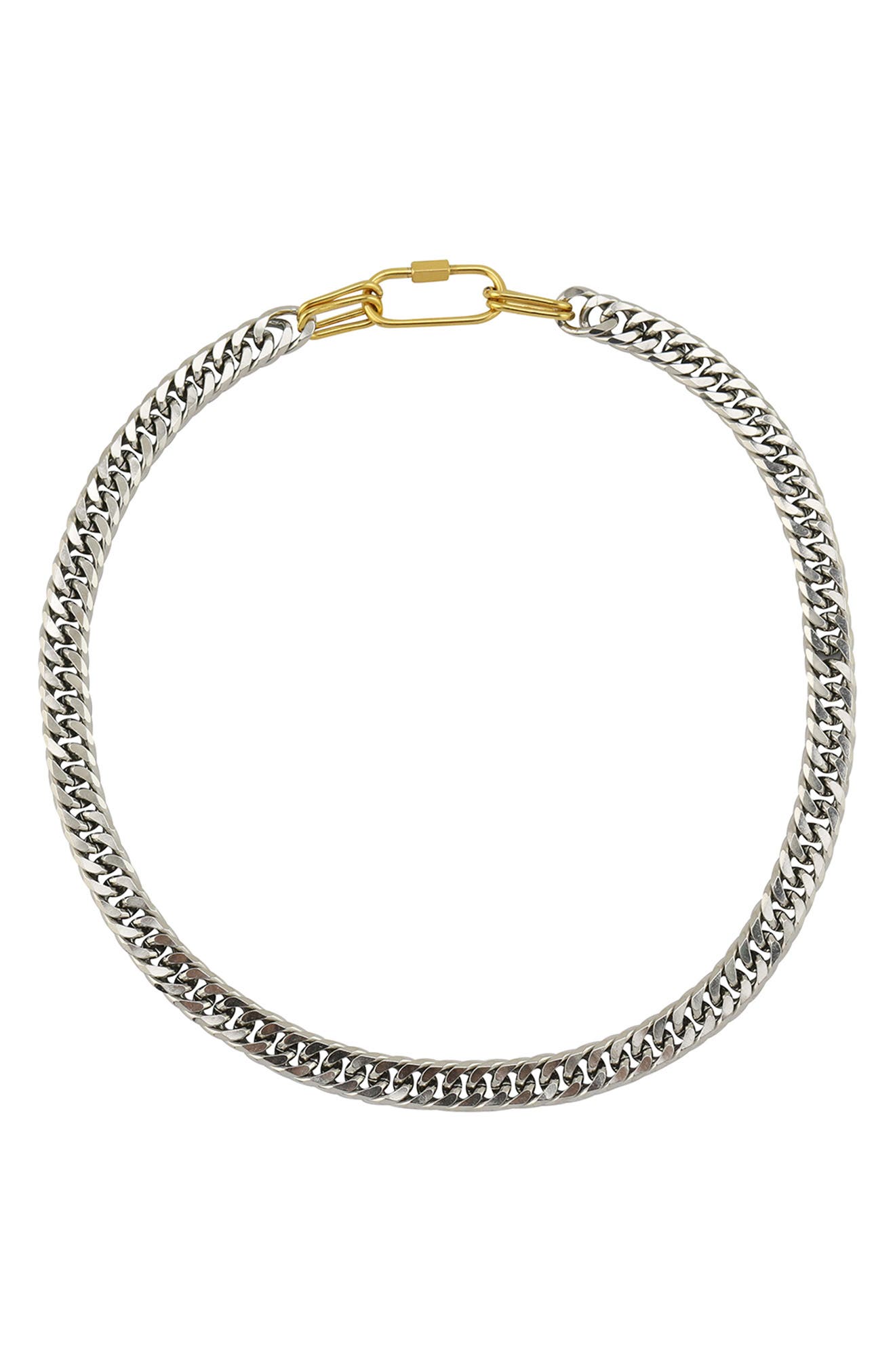 REBL Cuban Link Chain Necklace | Nordstromrack