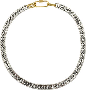 REBL Cuban Link Chain Necklace | Nordstromrack