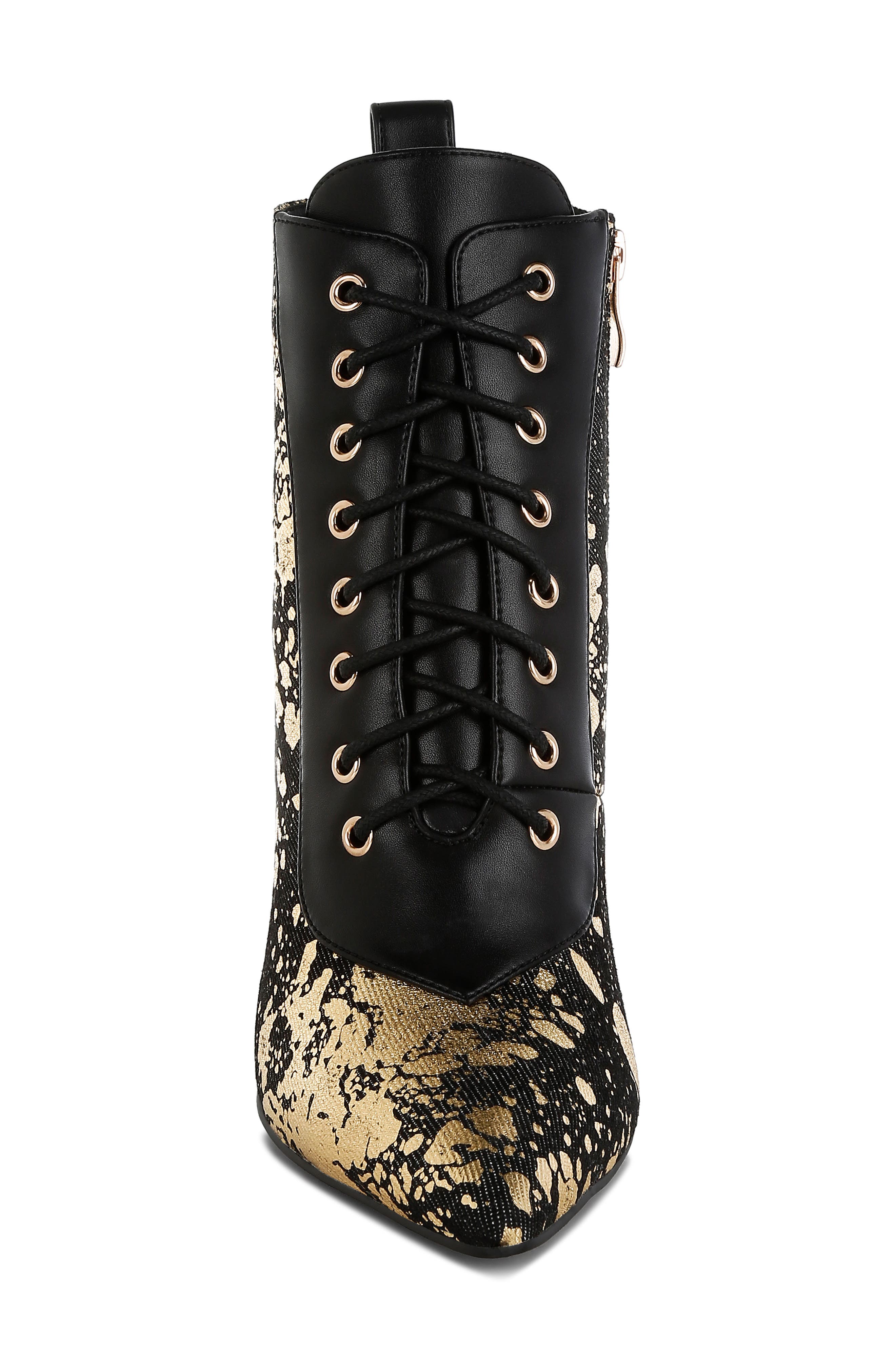 LONDON RAG Metallic Splatter Stiletto Boot (Women) | Nordstromrack