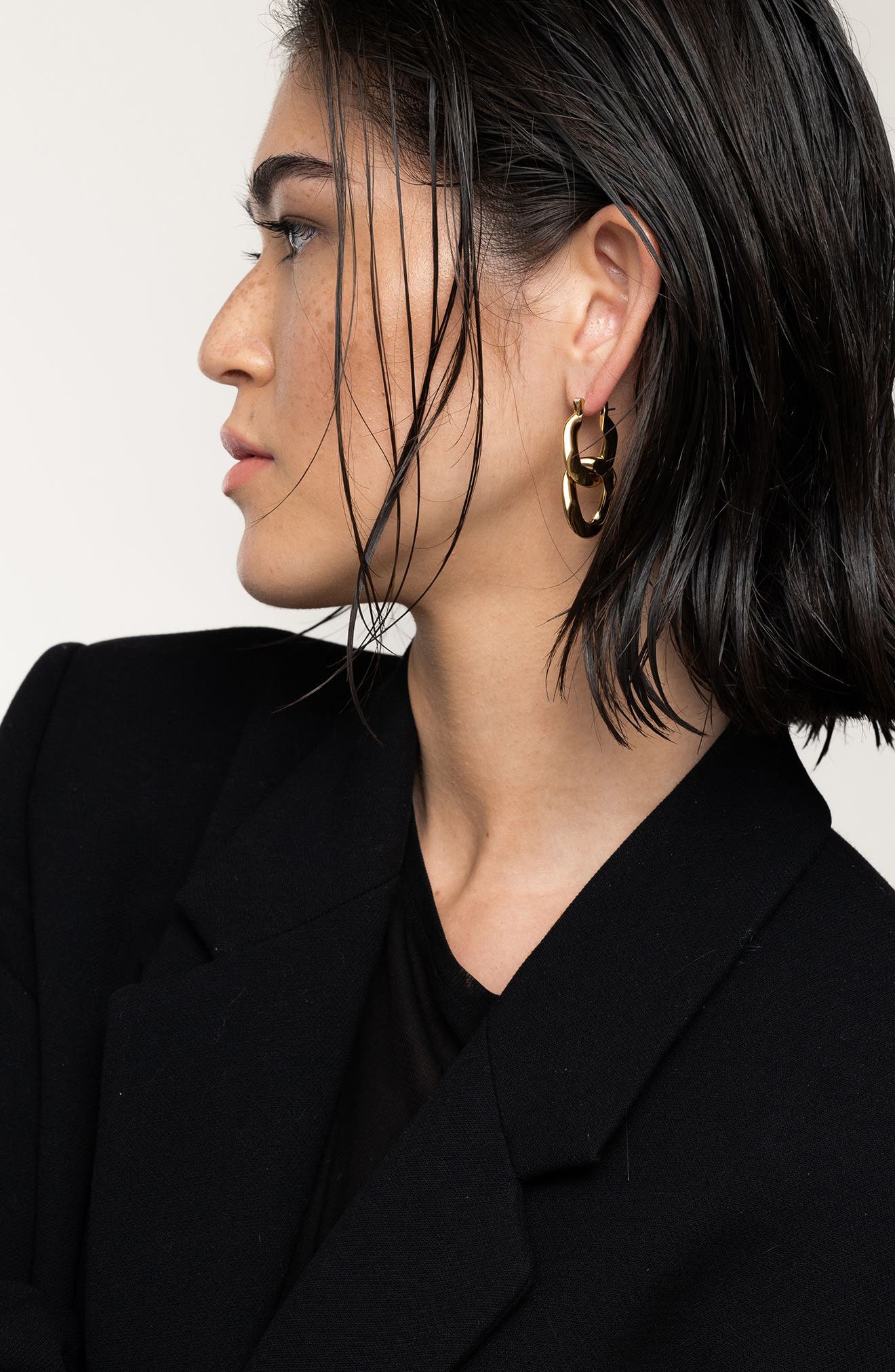 st. Moran Huxley Curb Chain Drop Earrings | Nordstromrack