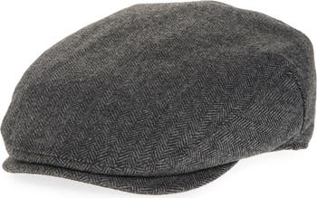 Nordstrom Wool Blend Herringbone Driving Cap | Nordstrom