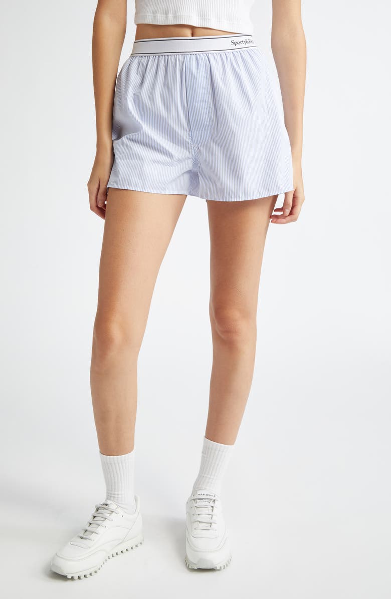 Sporty & Rich Serif Logo Boxer Shorts | Nordstromrack