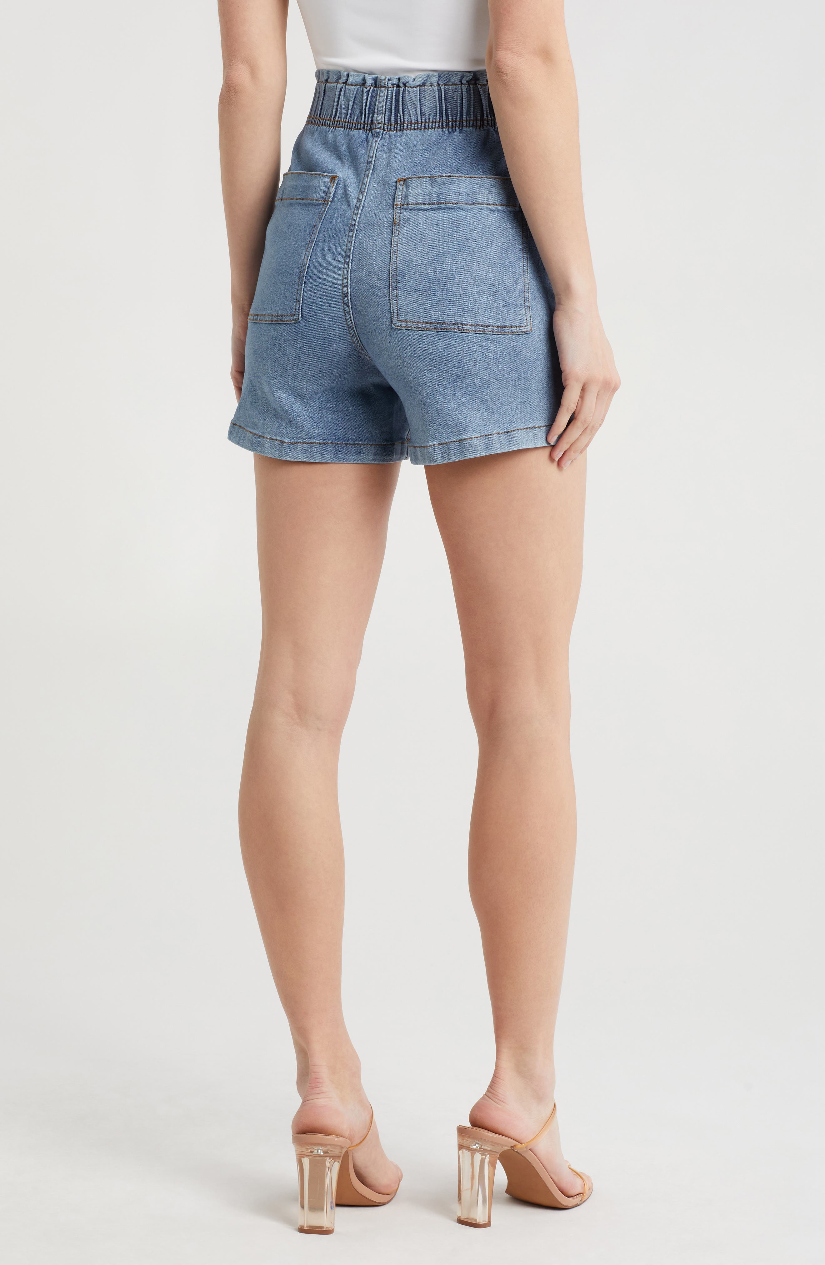 Vigoss Stretch Waist Denim Shorts | Nordstromrack