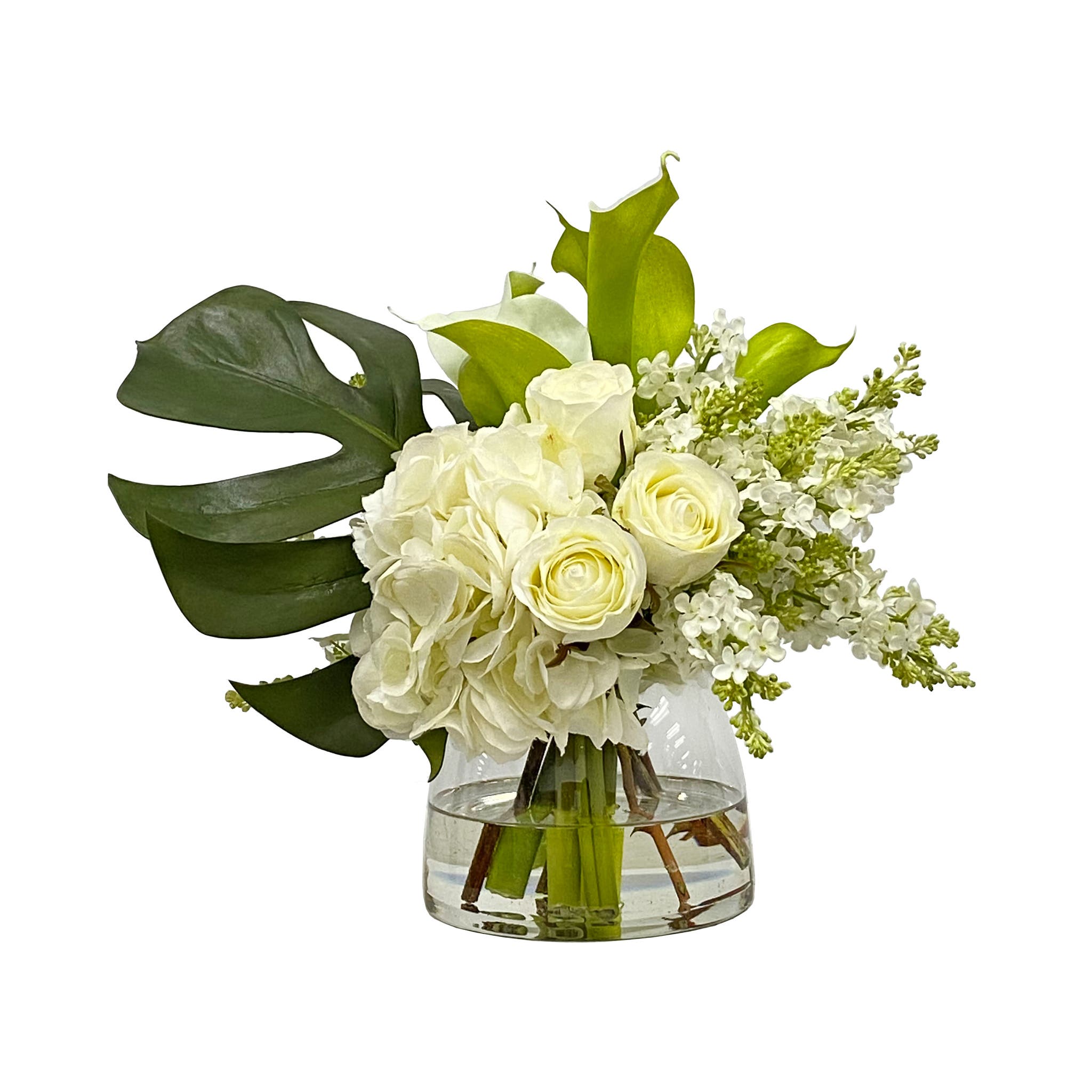 Winward Home Hydrangea Split Philo In Vase | Nordstrom