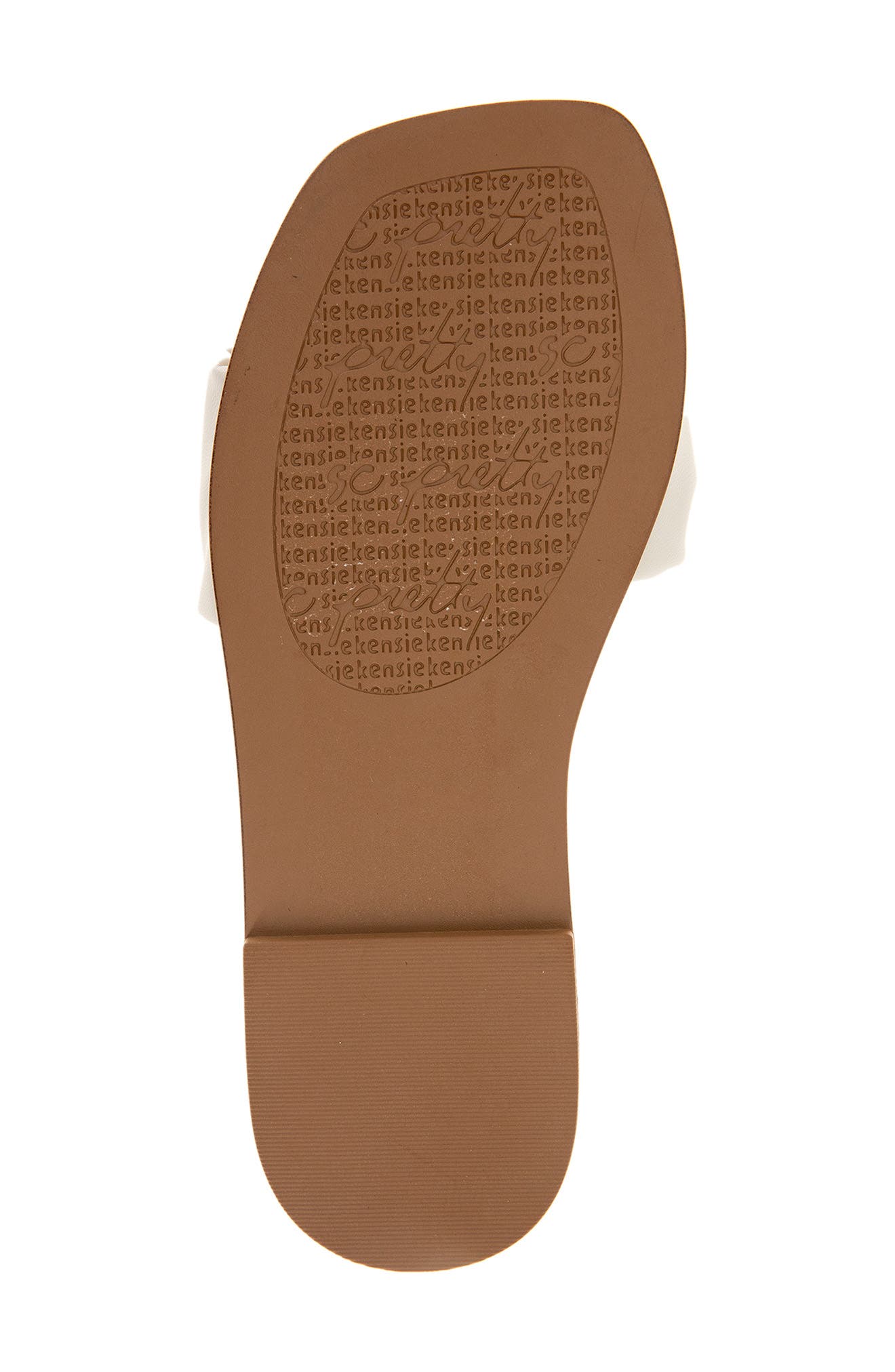 Kensie Cloe Scrunched Flat Sandal (Women) | Nordstromrack