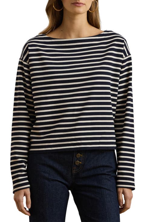 Women's Long Sleeve Striped Tops | Nordstrom