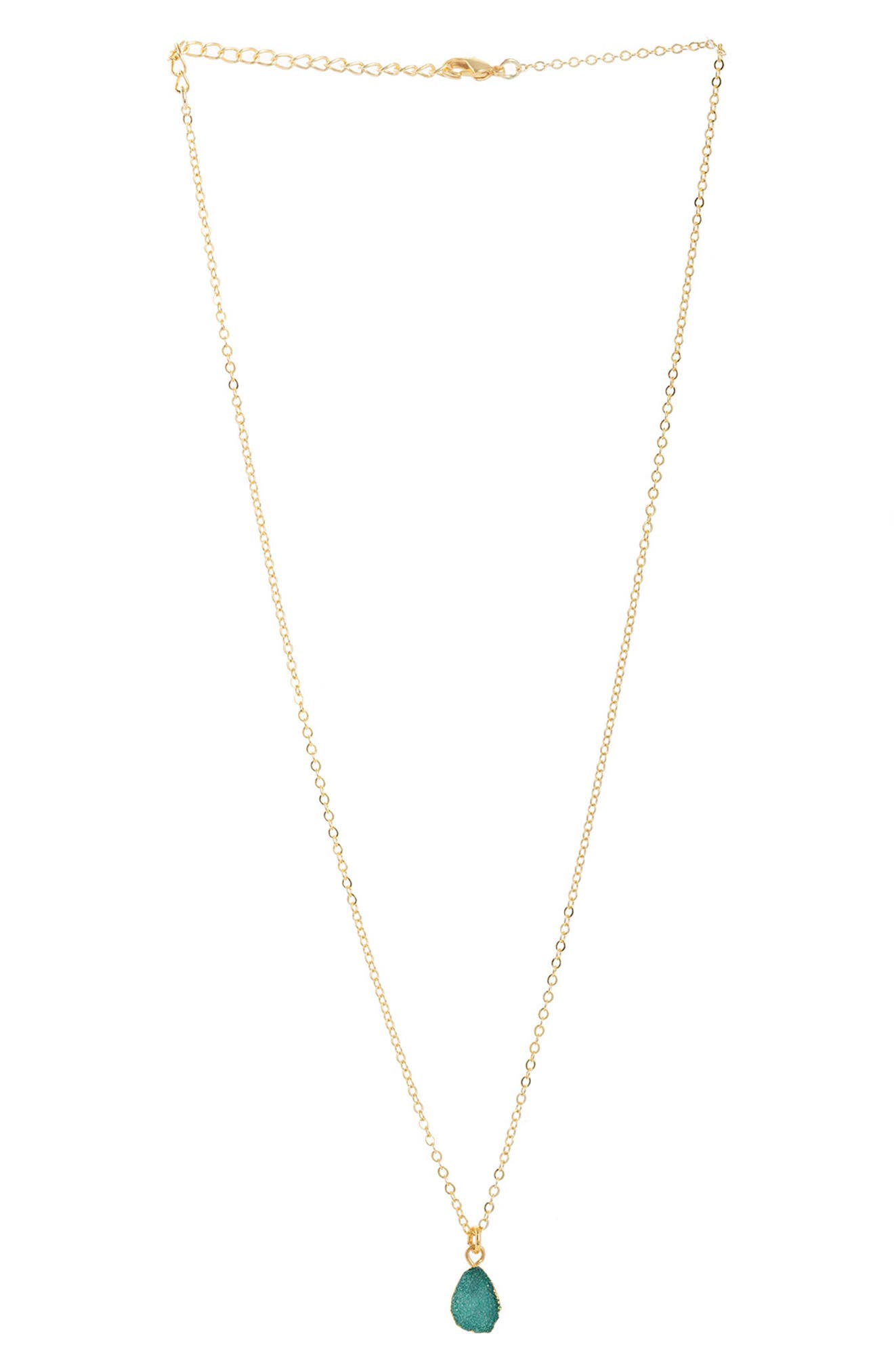 SAACHI Mini Drusy Earring and Necklace Set | Nordstromrack