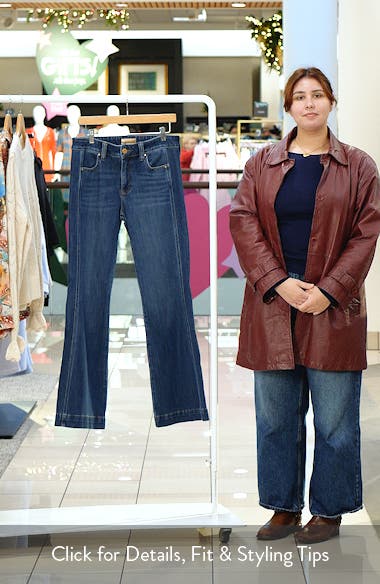 KUT from the Kloth Natalie Side Panel High Rise Bootcut Jeans | Nordstrom
