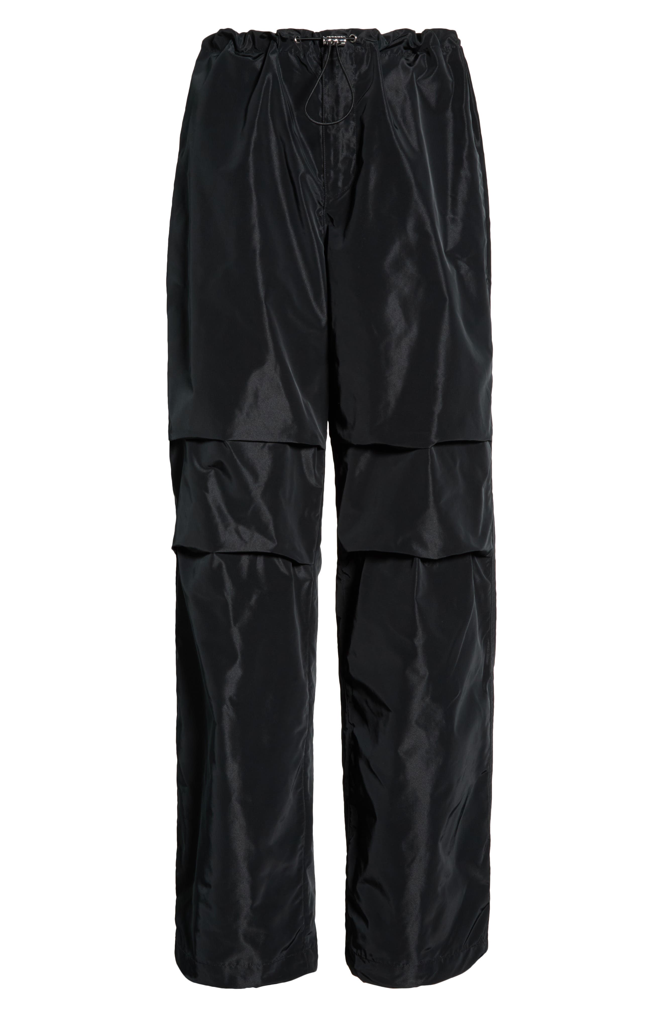 STAUD Dash Cinched Taffeta Pants | Nordstrom