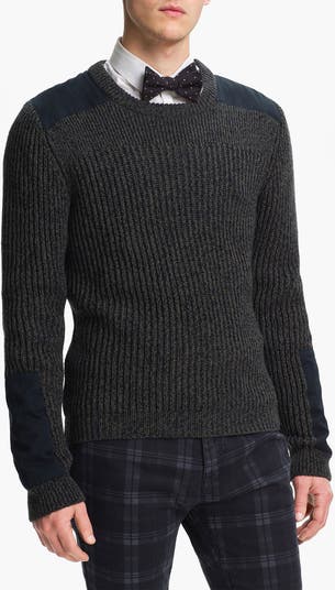 Topman Military Crewneck Sweater | Nordstrom
