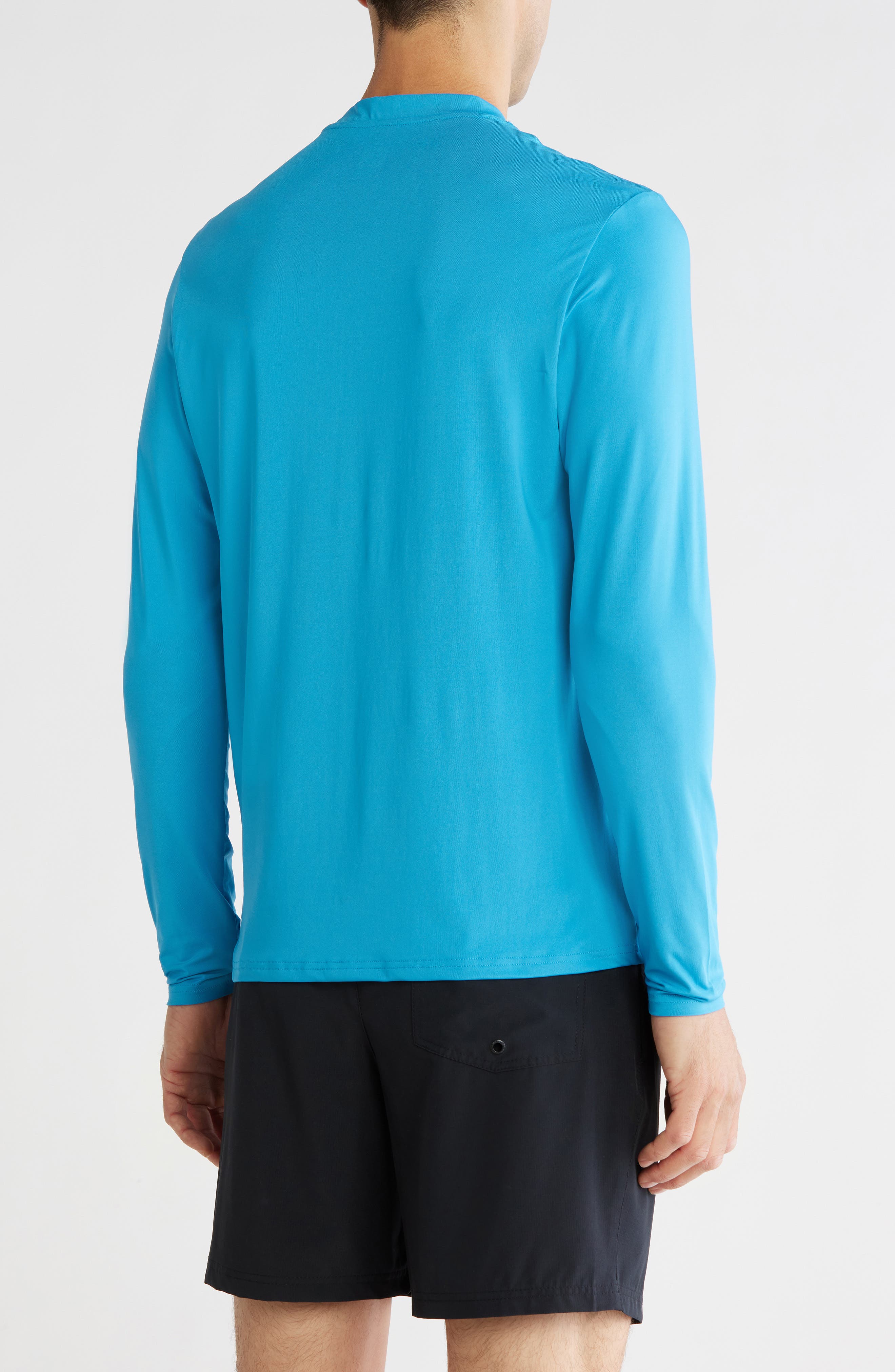 Quiksilver Comp Logo UPF 50+ Long Sleeve Swim Shirt | Nordstromrack