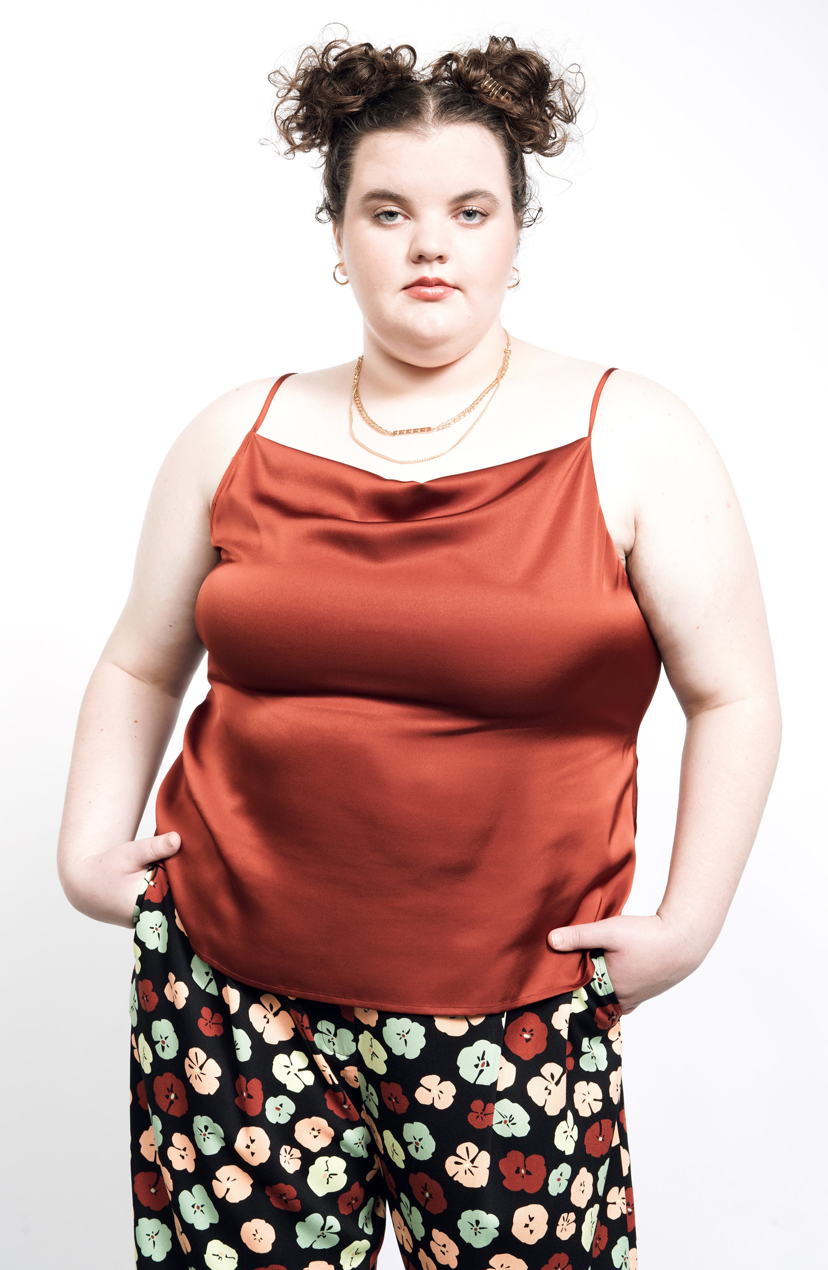 BP. + Wildfang Satin Camisole | Nordstrom