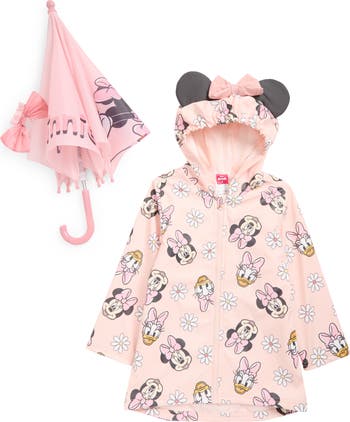 ASSORTED Kids' Minnie and Daisy Raincoat & Umbrella Set | Nordstromrack