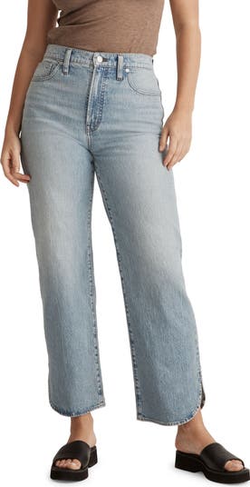 Madewell Perfect Vintge Dolphin Hem Wide Leg Jeans | Nordstrom