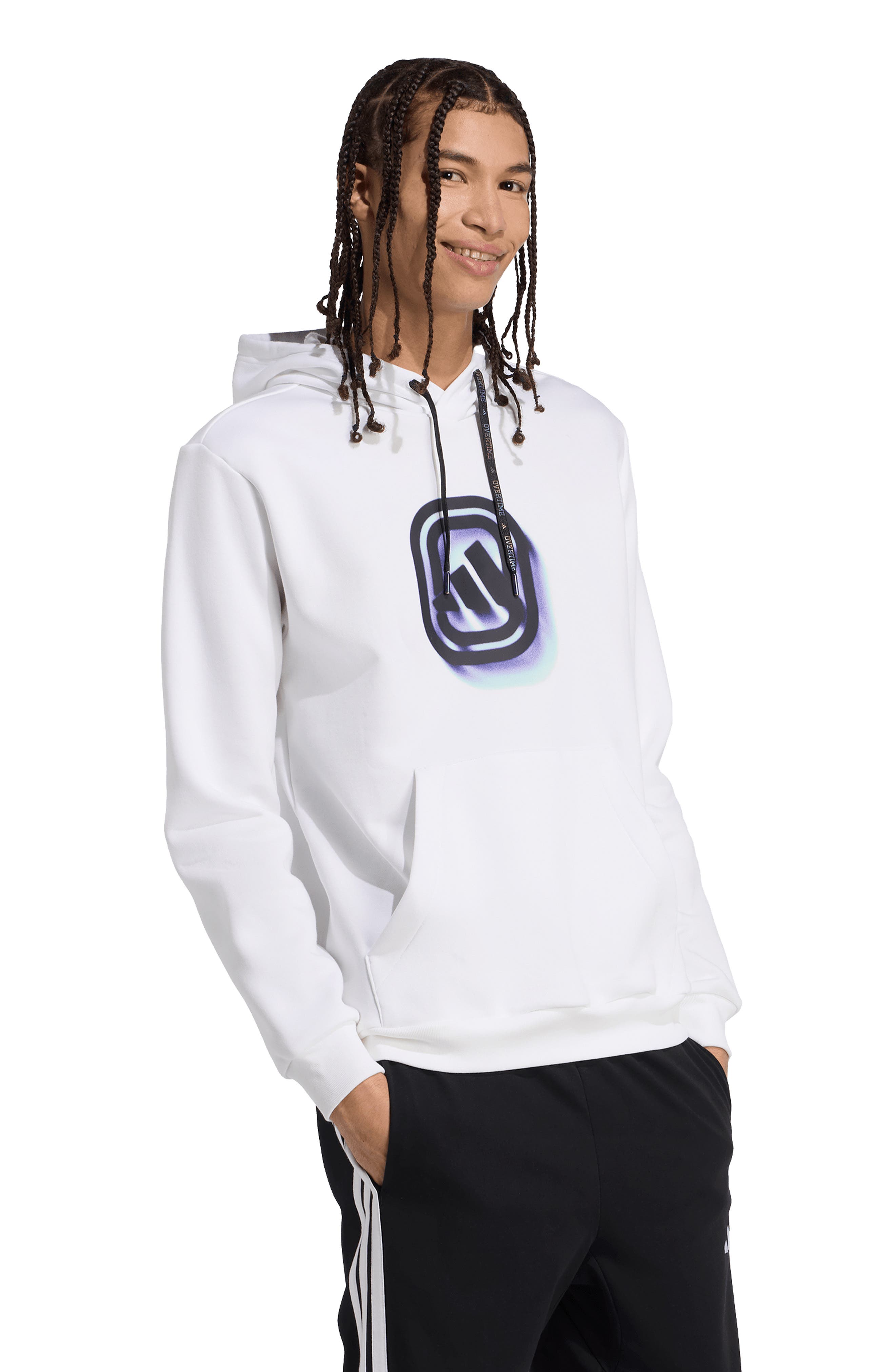 adidas x Overtime Don't Be A Fan Later Graphic Hoodie | Nordstromrack