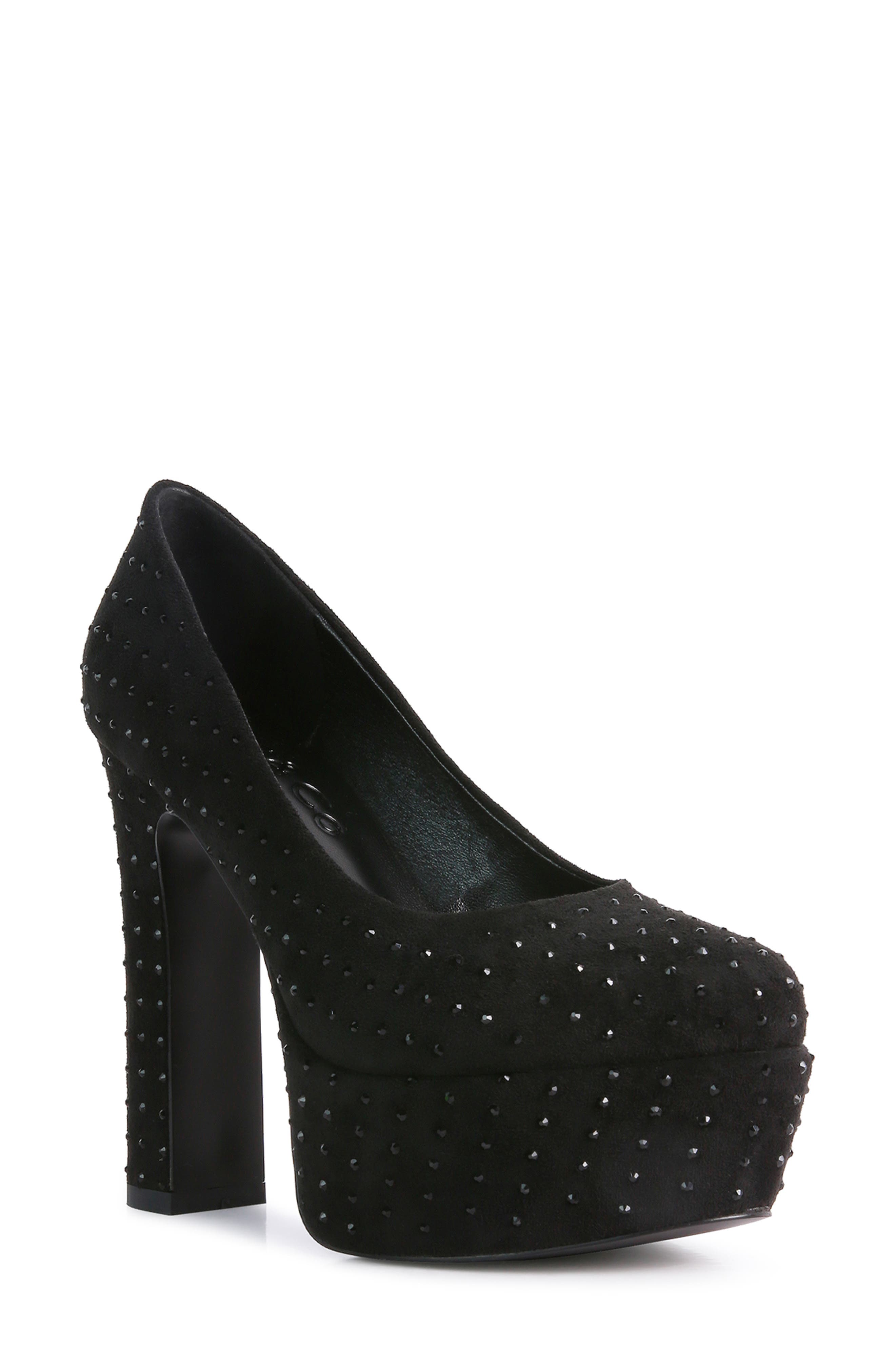Rag & Co Poppins Rhinestone Platform Pump (Women) | Nordstromrack