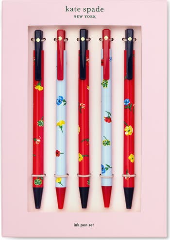 Kate Spade New York garden toss 5-pack pen set | Nordstromrack