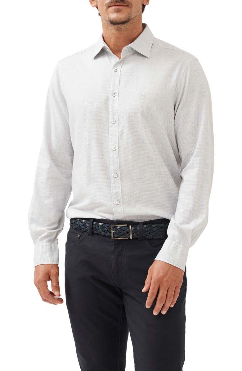 Rodd & Gunn Arbors Track Microcheck Button-Up Shirt | Nordstromrack