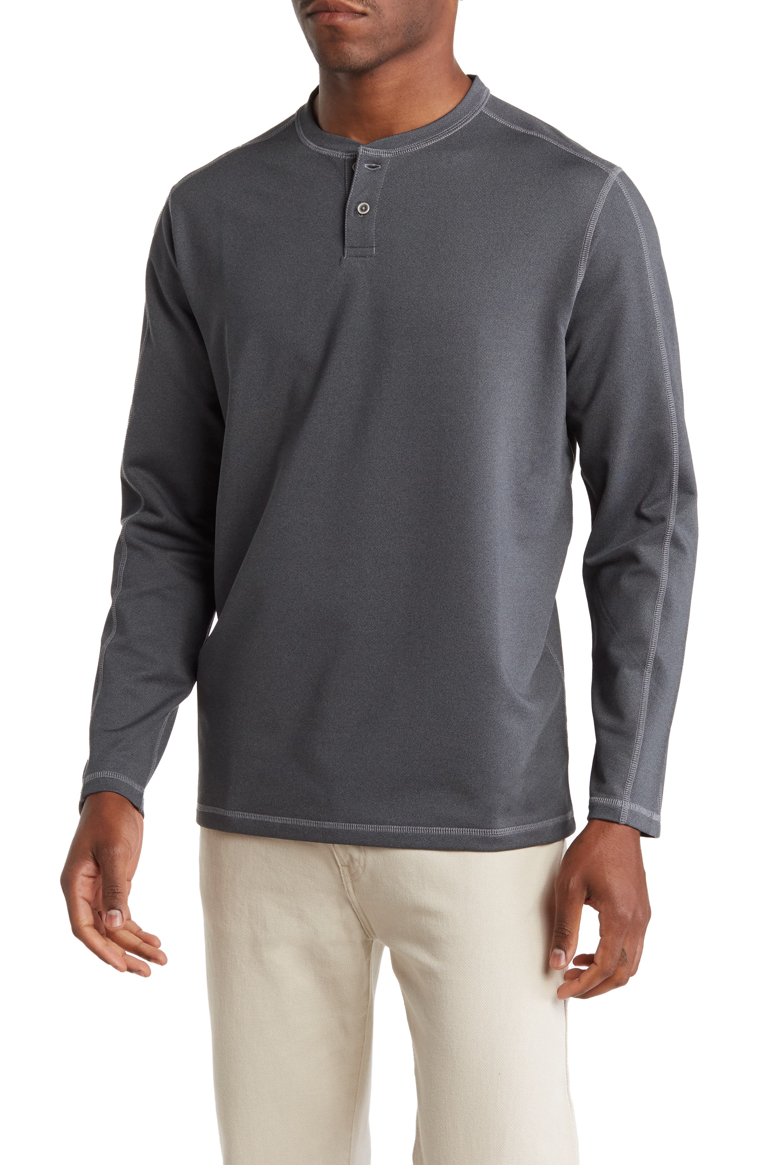 Tommy Bahama Paradise Street Long Sleeve Henley T-Shirt | Nordstromrack