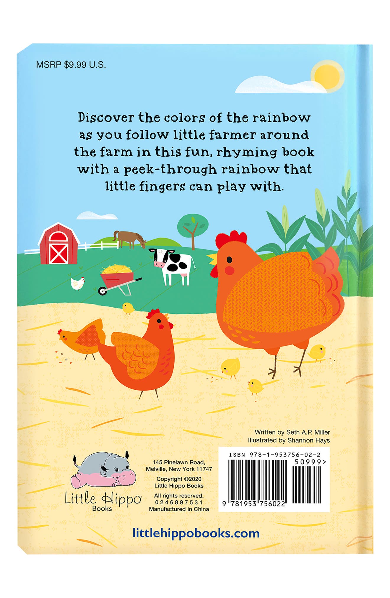 LITTLE HIPPO BOOKS Rainbow on the Farm | Nordstromrack