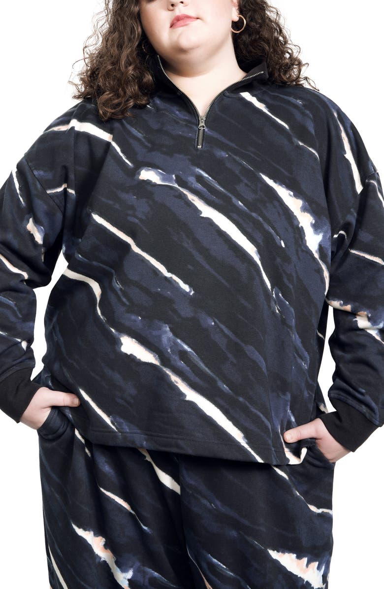 BP. + Wildfang Quarter Zip Mock Neck Pullover | Nordstromrack