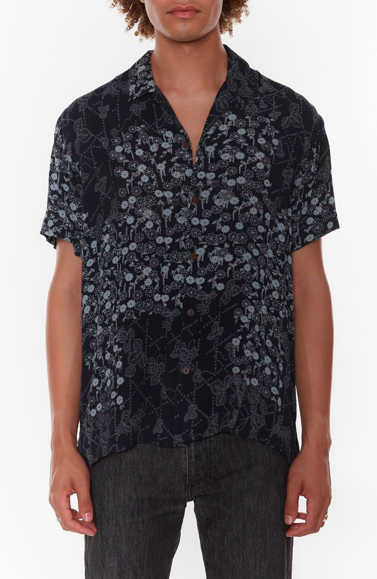 Raga Floral Camp Shirt | Nordstromrack