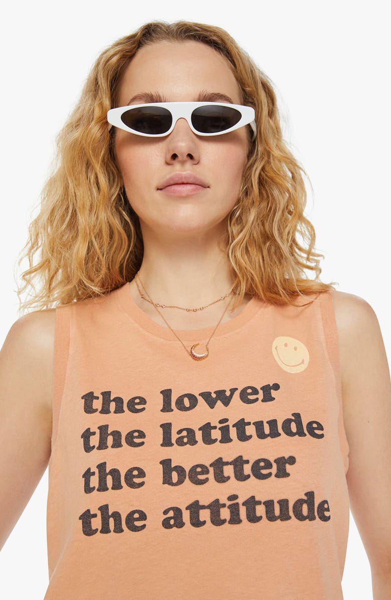 MOTHER The Strong & Silent Type Cotton Graphic Tank | Nordstromrack