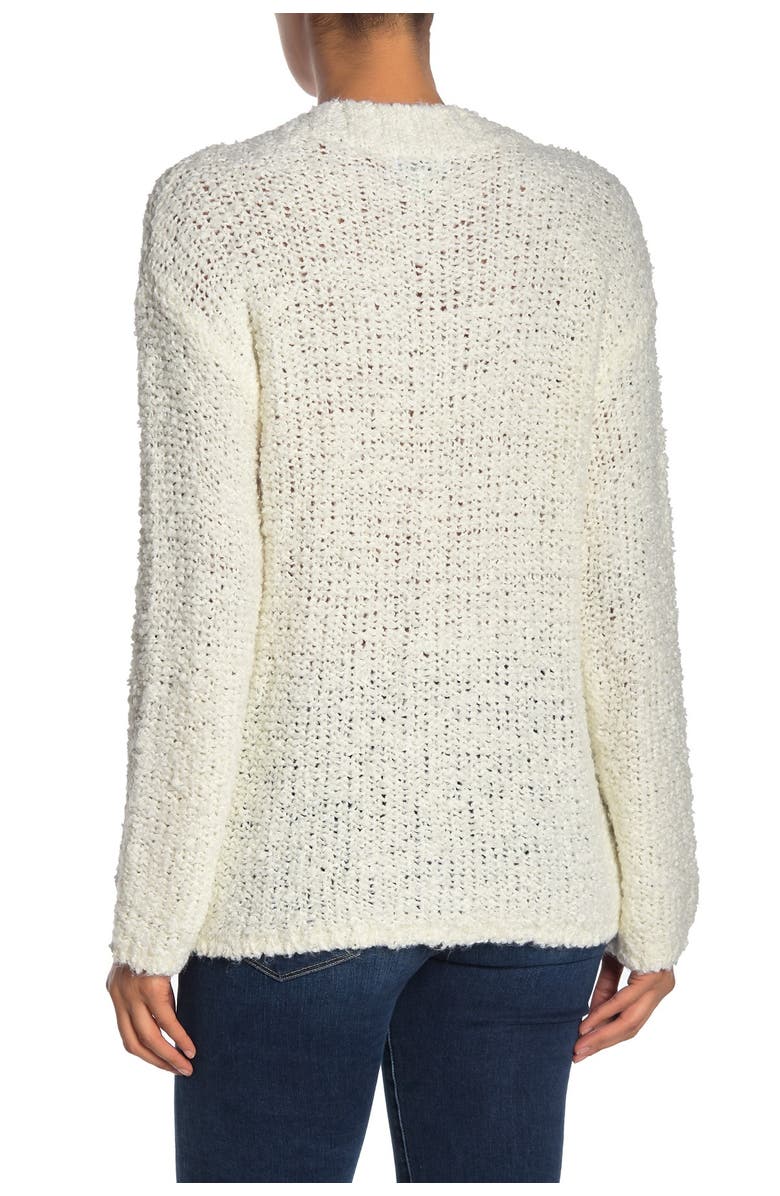 Susina® Fluffy V-Neck Boucle Knit Sweater | Nordstromrack