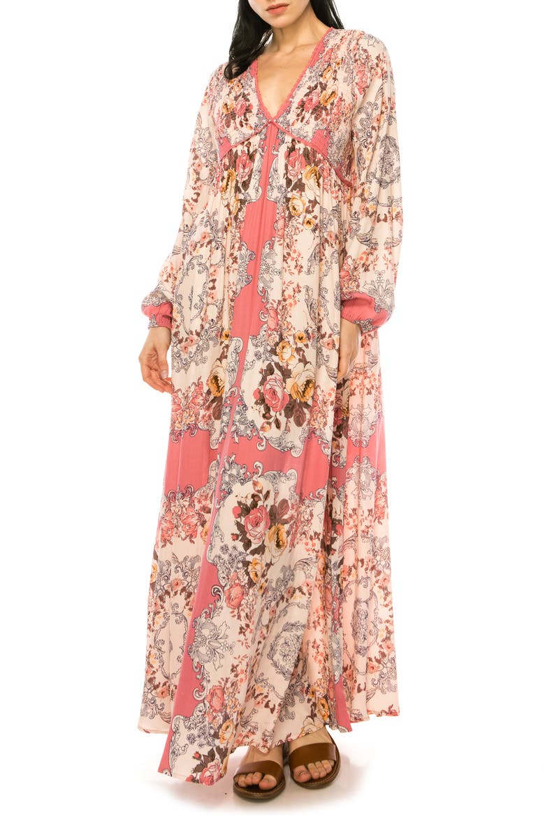A COLLECTIVE STORY Floral Long Sleeve Dress | Nordstrom