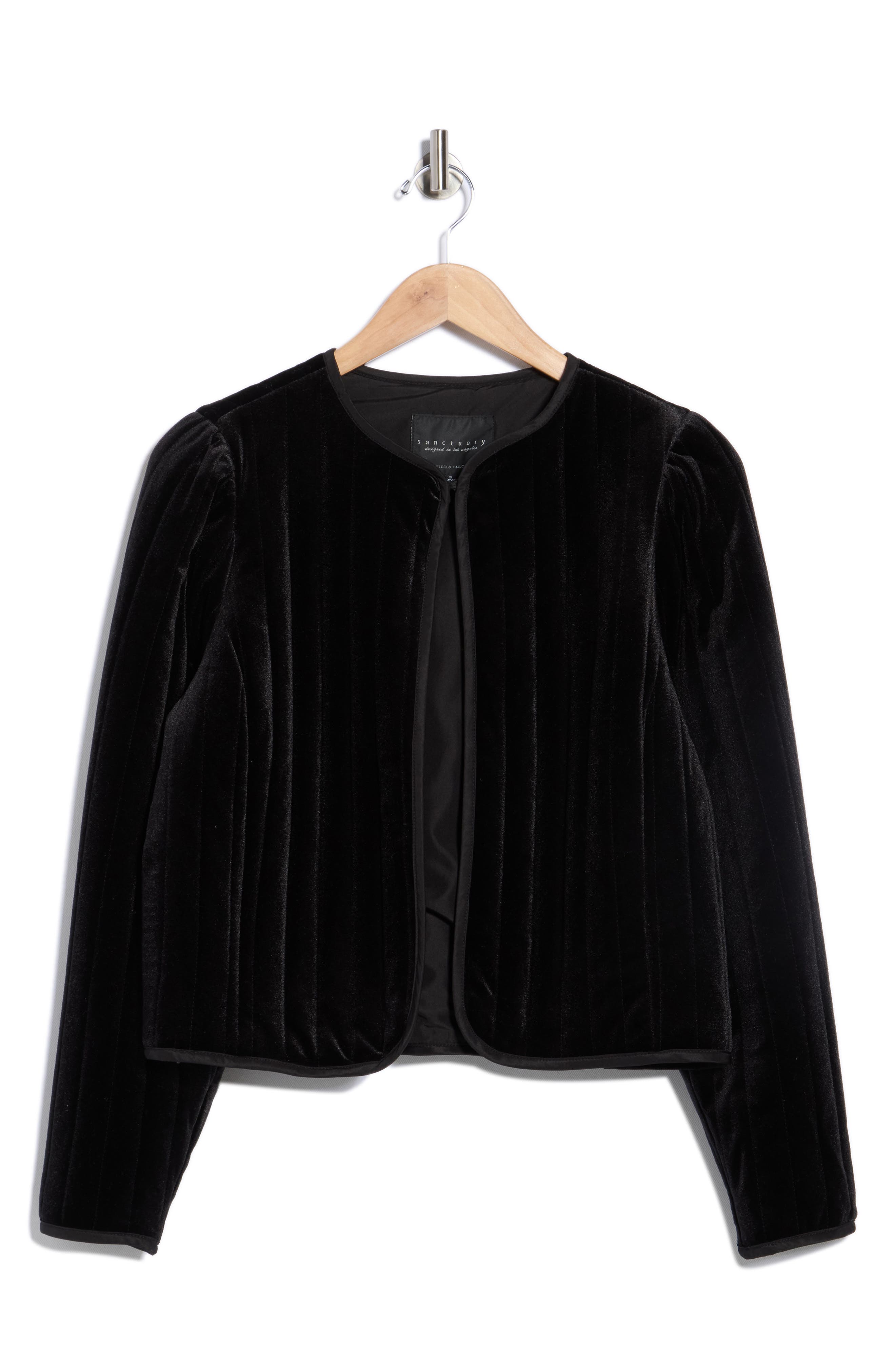 Sanctuary Quilted Velvet Jacket | Nordstromrack