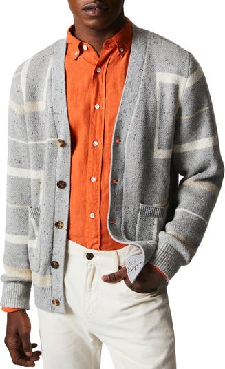 Billy Reid Court Jacquard Cardigan | Nordstrom