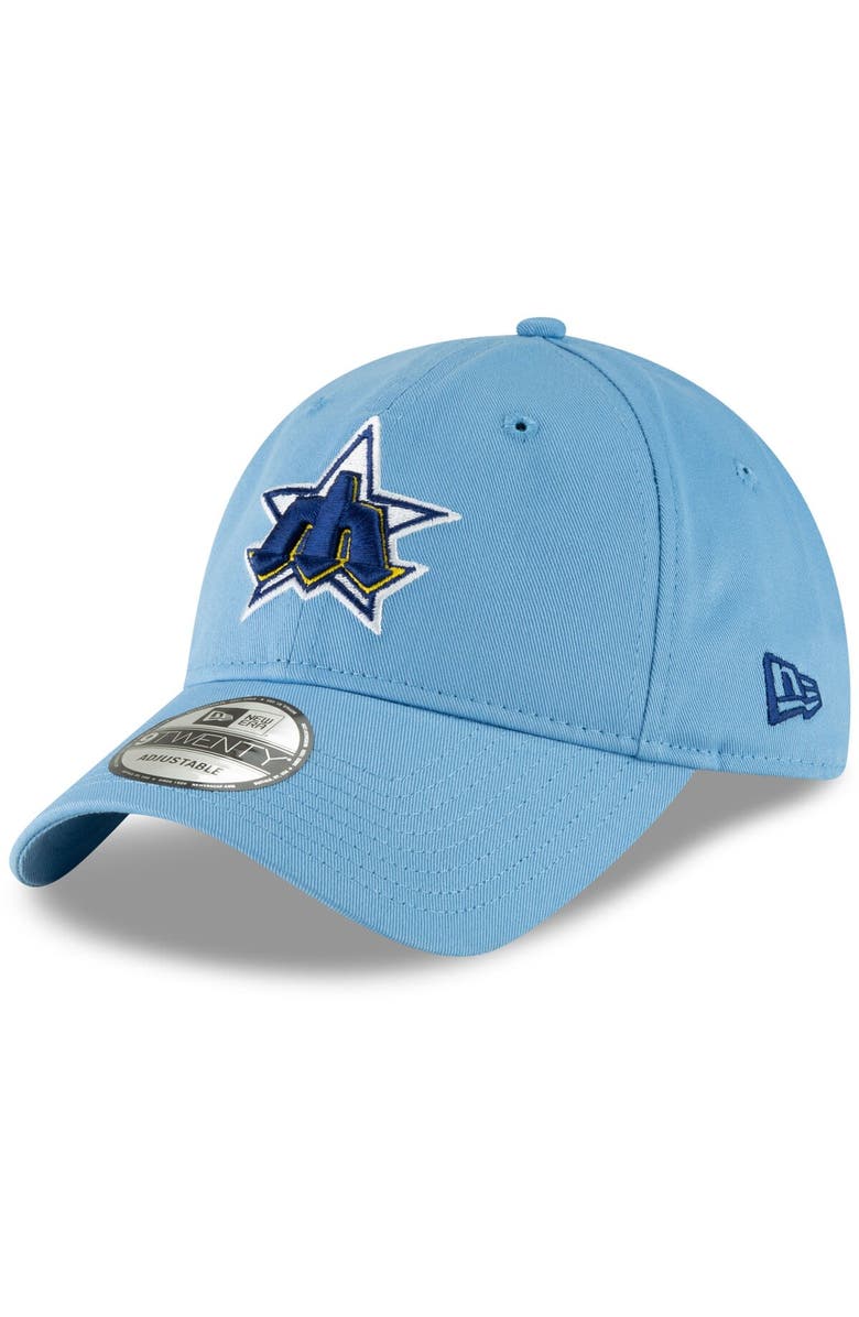 New Era Men's New Era Light Blue Seattle Mariners Fashion Core Classic ...