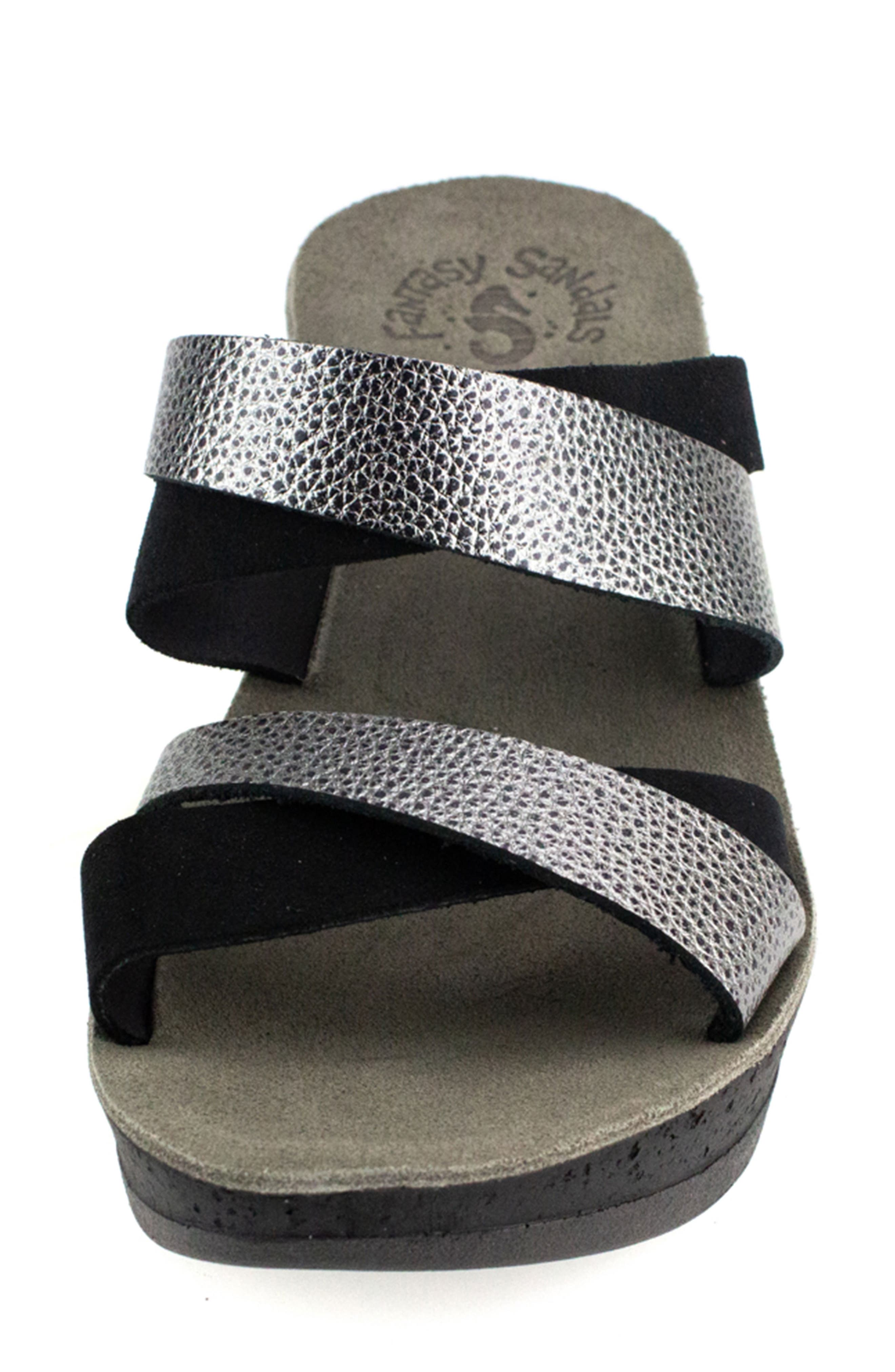 Fantasy Sandals Aria Wedge Slide Sandal (Women) | Nordstromrack