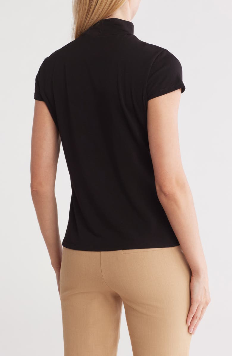 T Tahari Cap Sleeve Turtleneck Top | Nordstromrack
