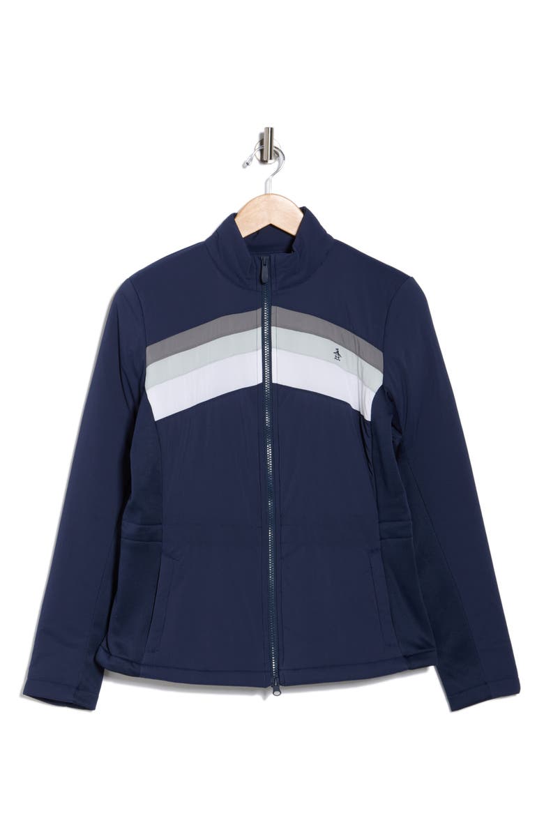 Original Penguin Colorblock Full Zip Jacket | Nordstromrack