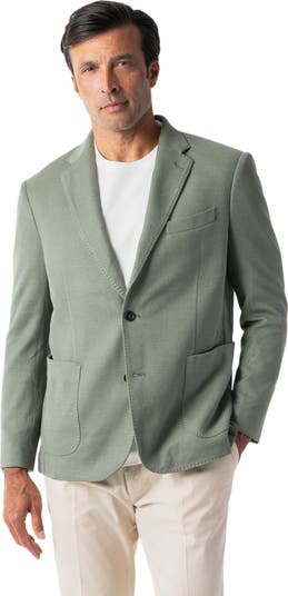 Robert Talbott Wright Textured Knit Blazer | Nordstrom