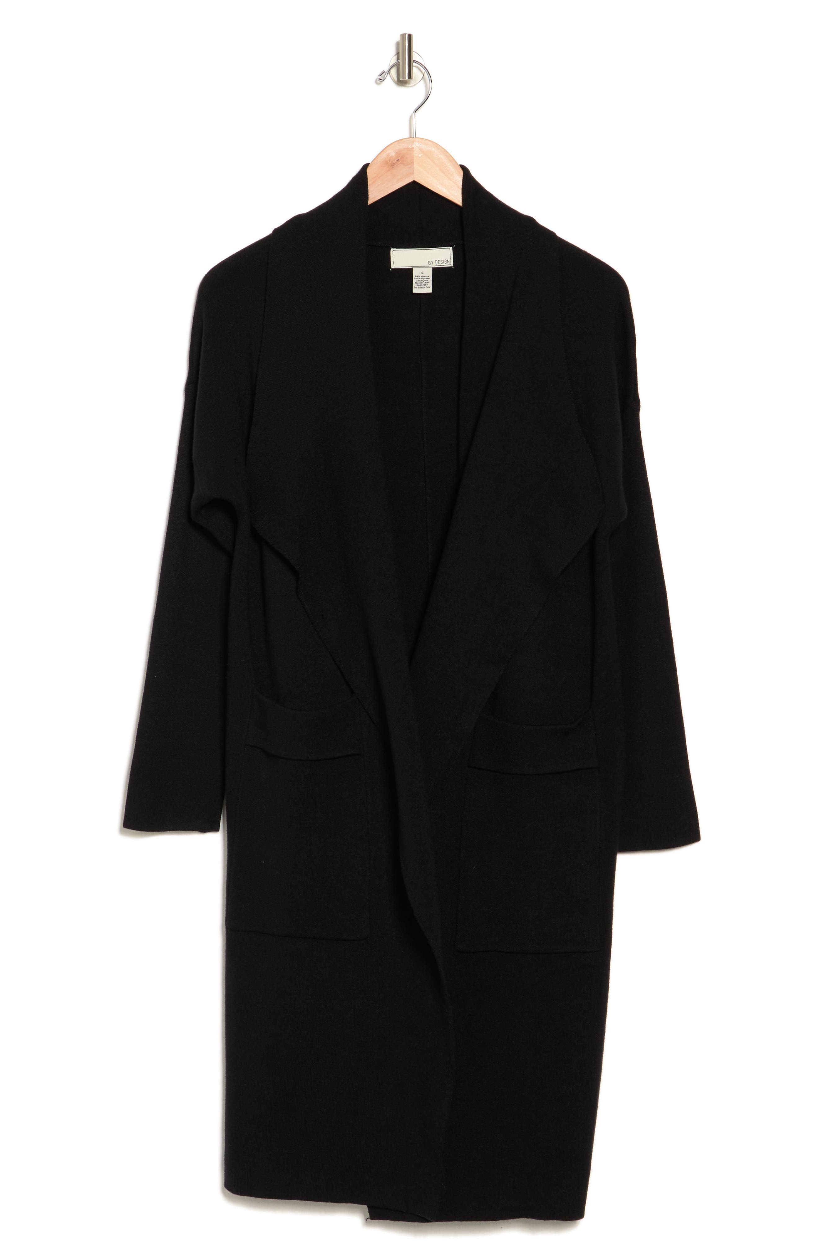 BY DESIGN Andrea Open Front Long Cardigan | Nordstromrack