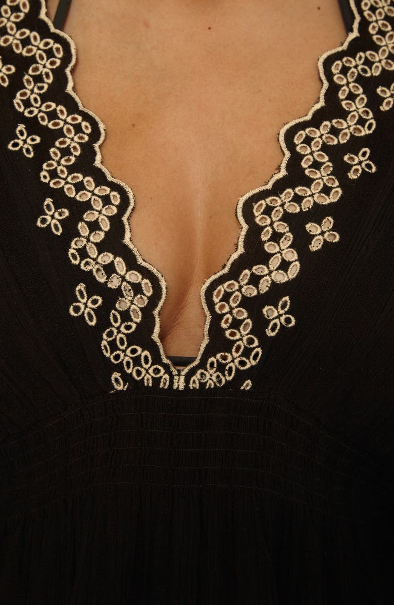 Becca Barbados Eyelet Cover-Up Tunic | Nordstrom