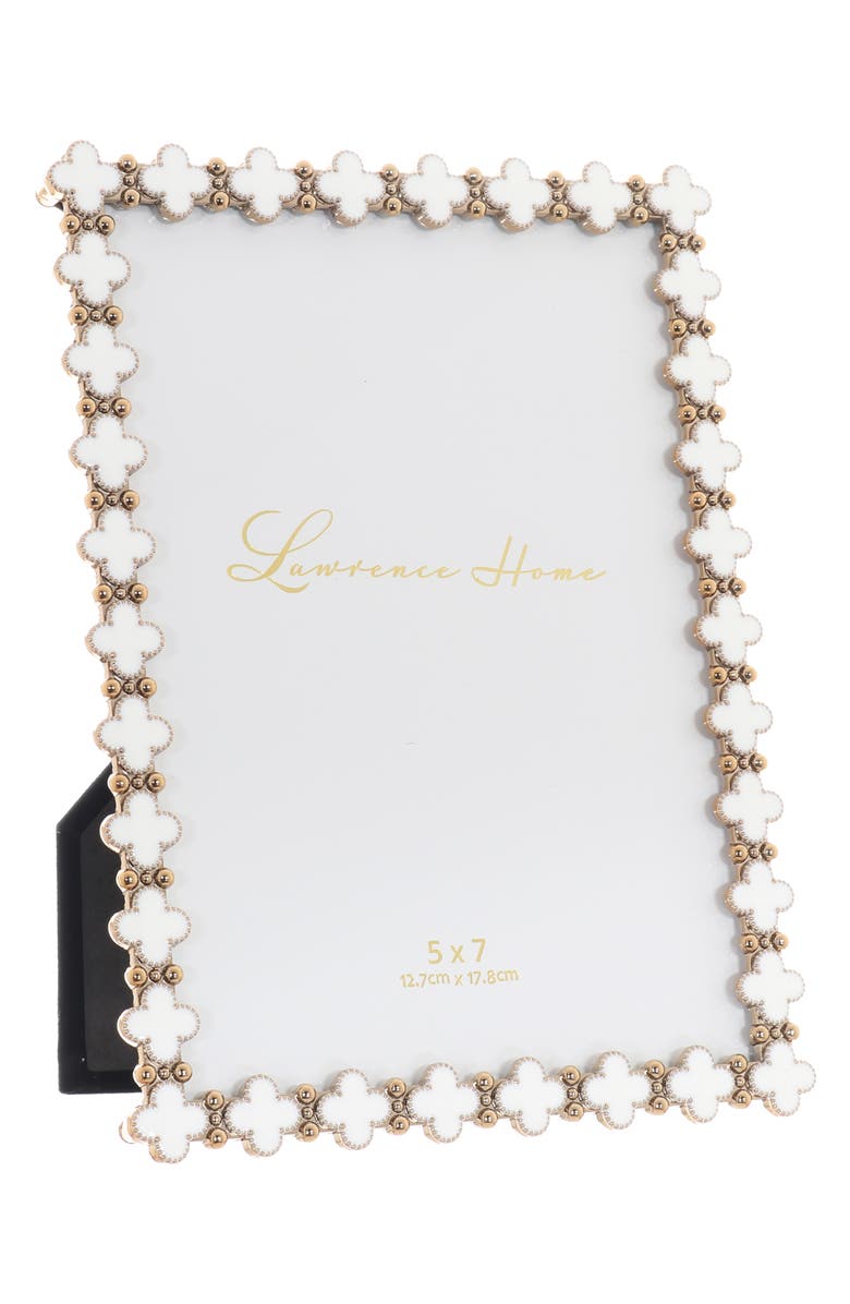 Lawrence Frames White Enamel Clover Picture Frame | Nordstromrack
