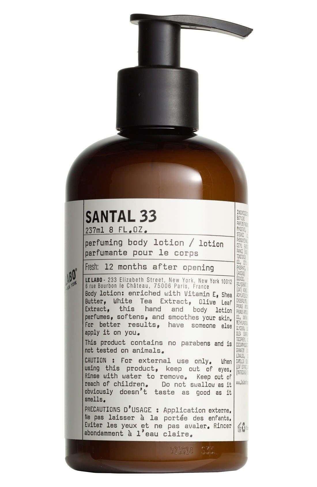 Le Labo Santal 33 Body Lotion | Nordstrom