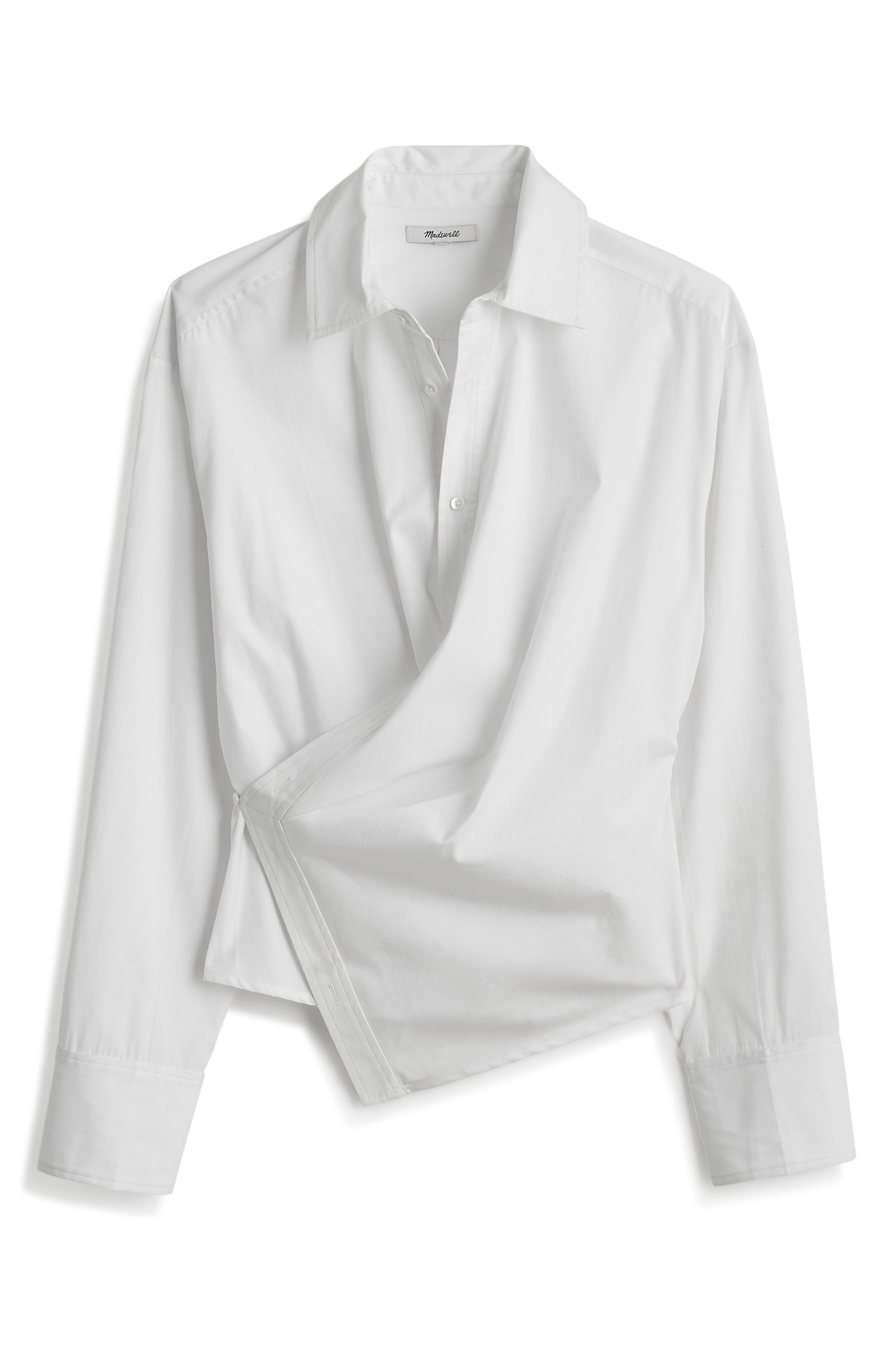 Madewell Asymmetric Button-Up Shirt | Nordstromrack