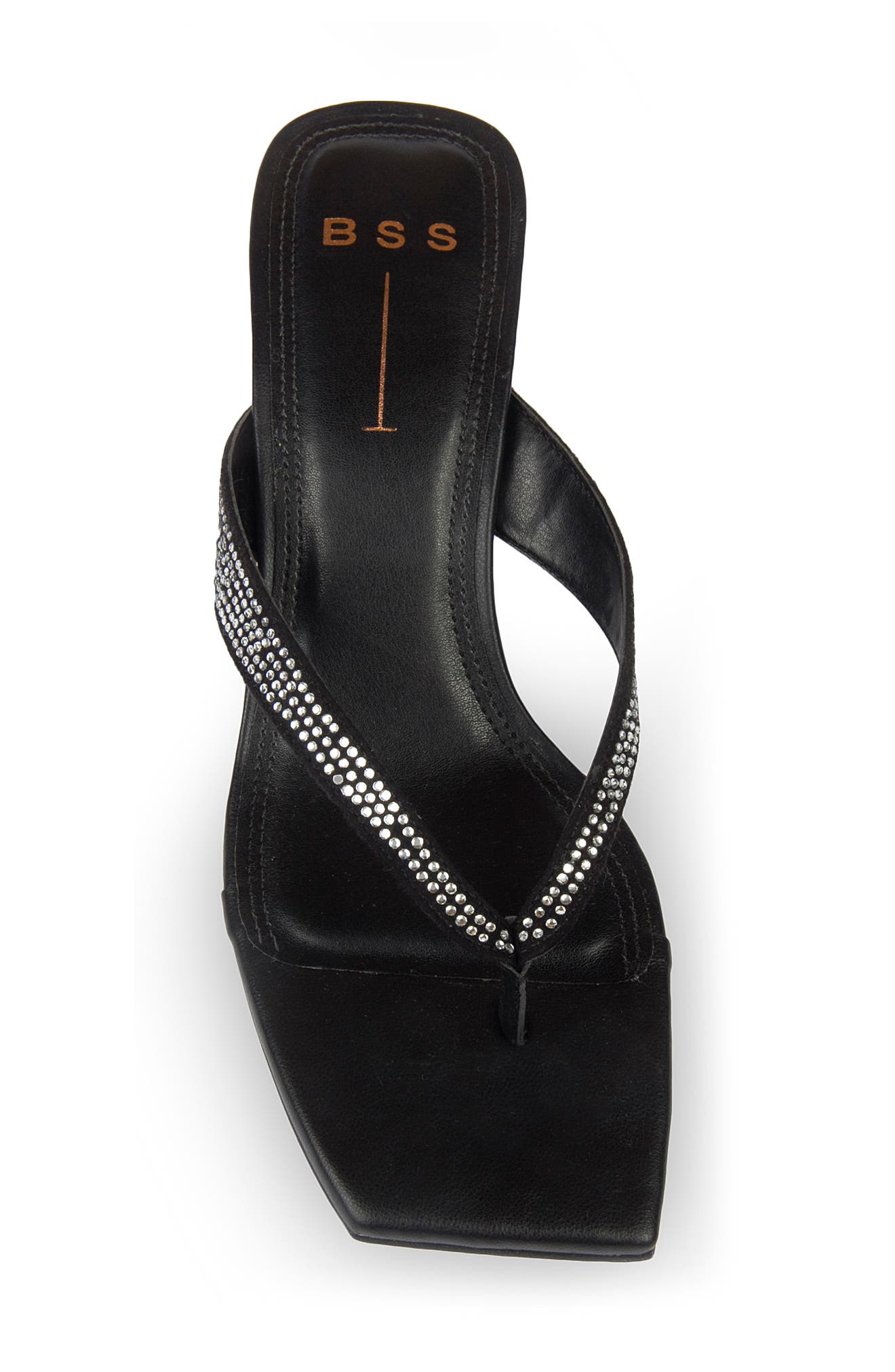 BLACK SUEDE STUDIO Estelle Square-toe Heeled Sandal (Women) | Nordstromrack