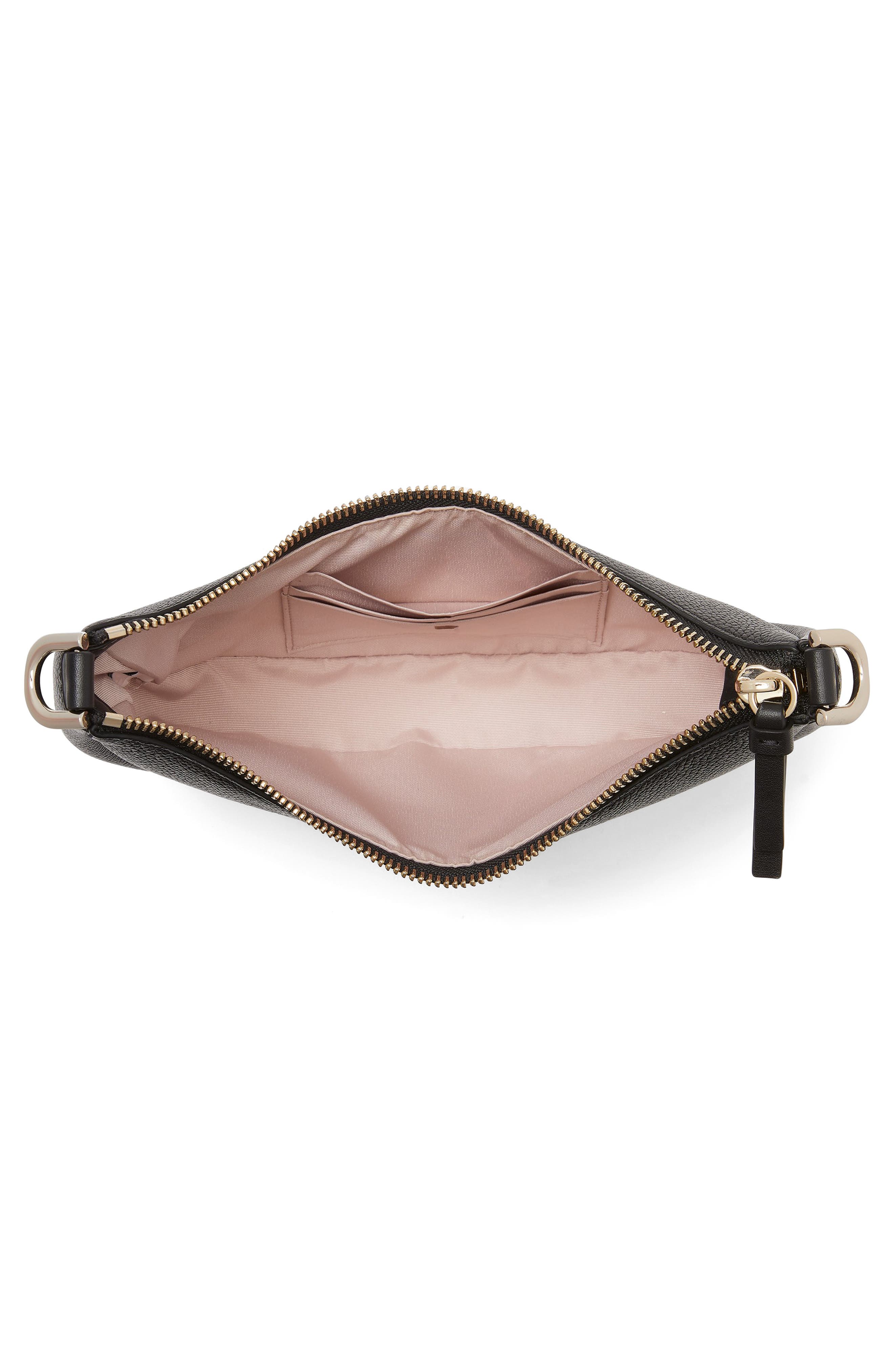 Kate Spade New York small smile pebbled leather crossbody bag ...