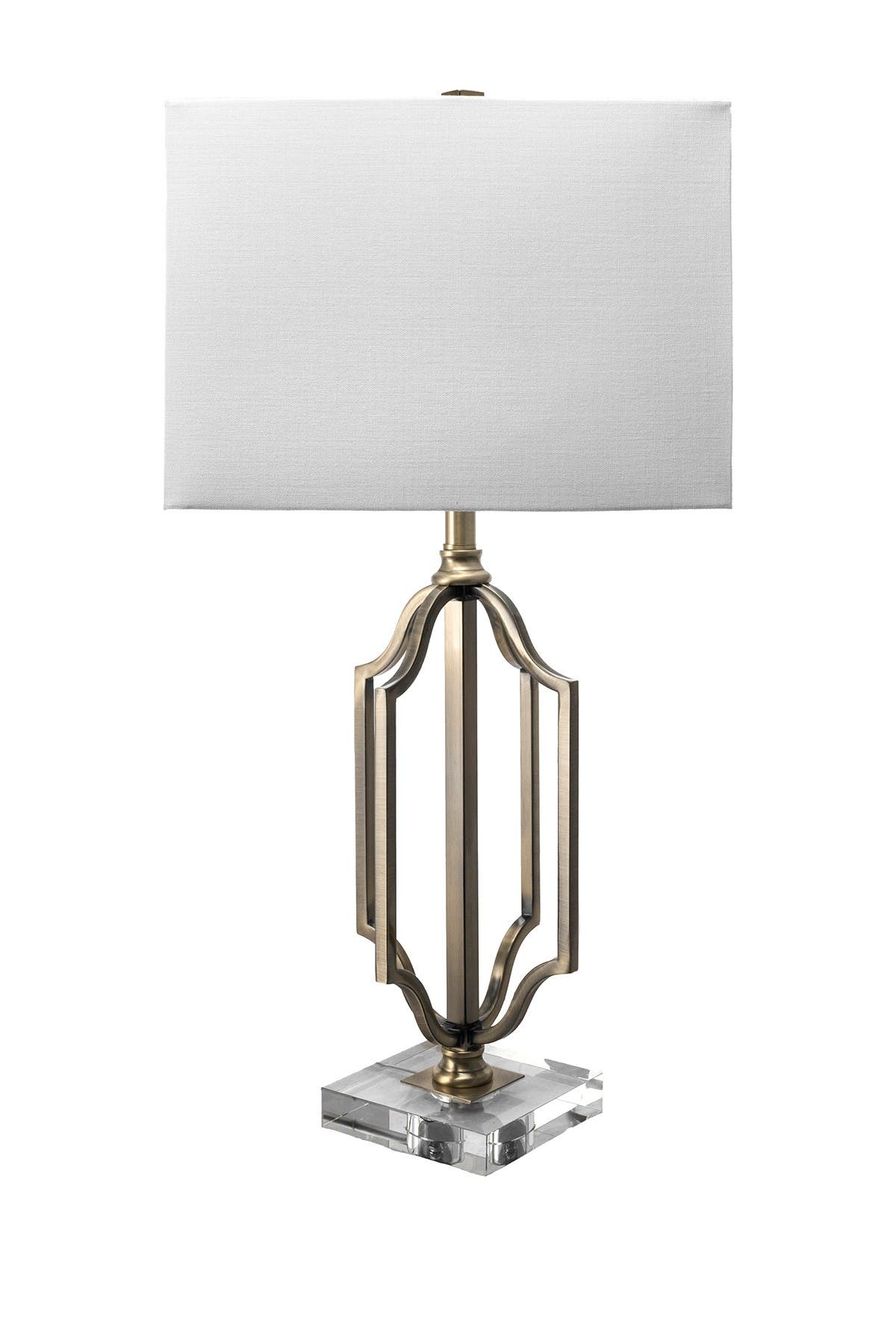 NULOOM 32" Mary Metal Linen Shade Lamp | Nordstromrack