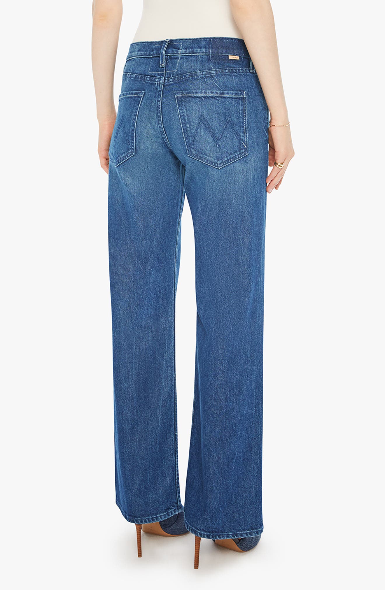 MOTHER The Bookie Skimp Mid Rise Bootcut Jeans | Nordstrom