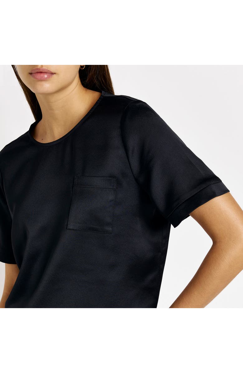 River Island Pocket Satin Top | Nordstromrack